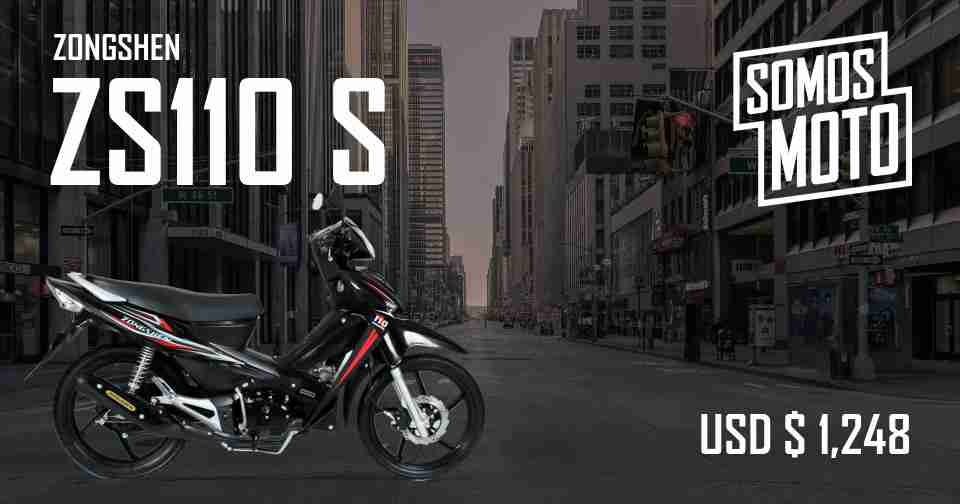 Zongshen ZS110 S 2022 | Precio $ 1,248 | Motos Zongshen | Somos Moto | Perú