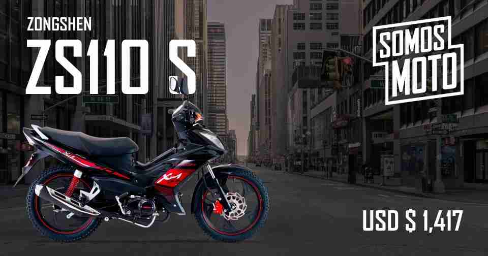 Zongshen ZS110 S 2024 | Precio $ 1,417 | Motos Zongshen | Somos Moto | Perú