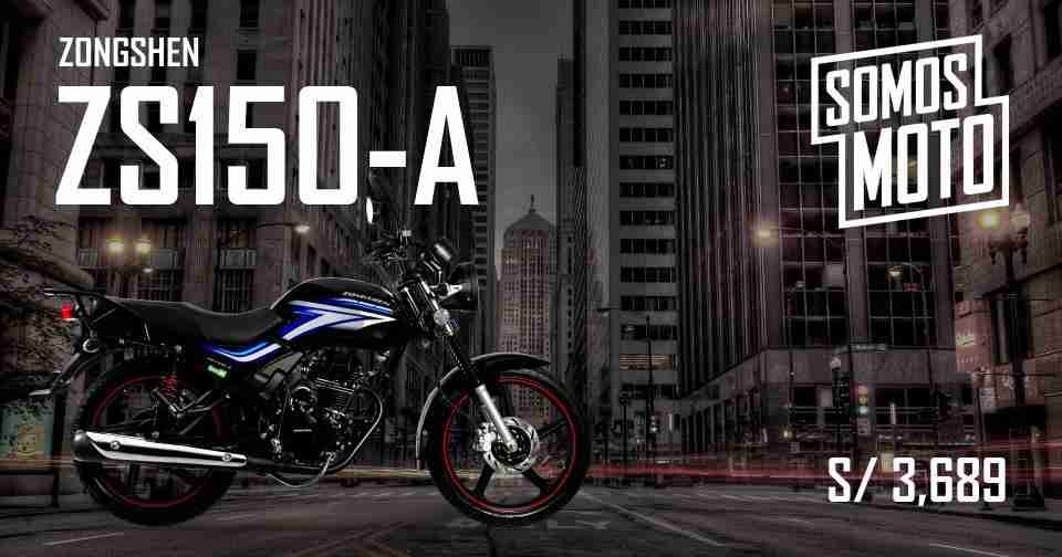 ZS150-A 2019 | Motos Zongshen | Precio S/ 3,689 | Somos Moto | Perú
