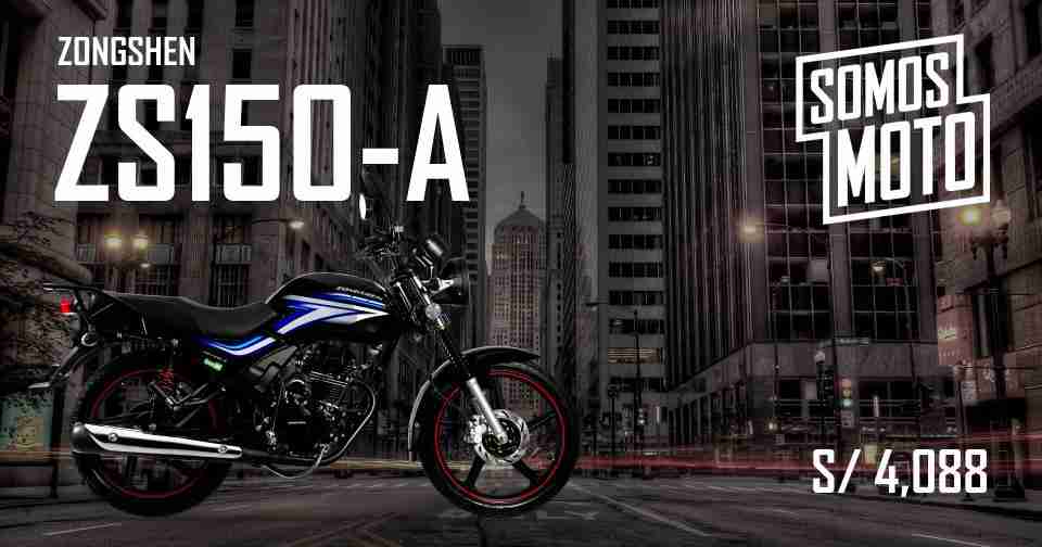 Zongshen ZS150-A 2020 | Precio S/ 4,088 | Motos Zongshen | Somos Moto ...